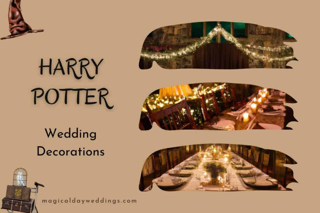 14 Harry Potter Wedding Decorations Ideas For The Most Magical Wedding ...