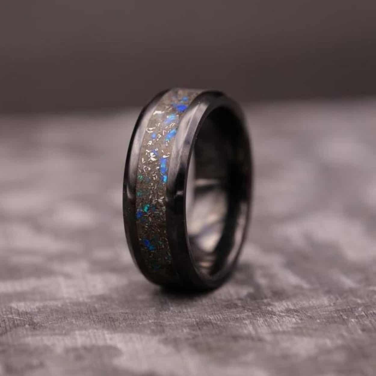 25 Non-Metal Wedding Bands for Unconventional Couples - Magical Day ...