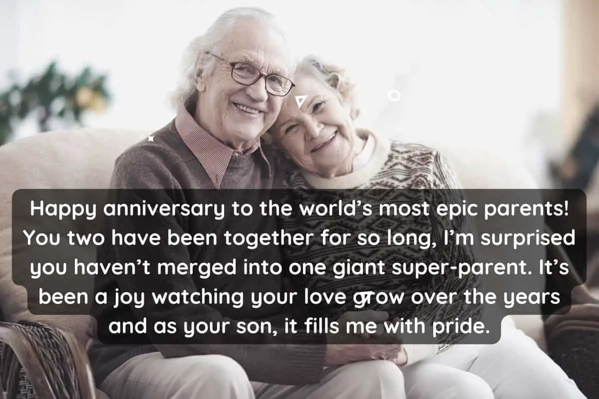 70+ Heart-Warming Wedding Anniversary Wishes for Your Parents - Magical ...